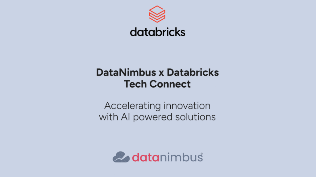 Datanimbus Showcases at Databricks Tech Connect