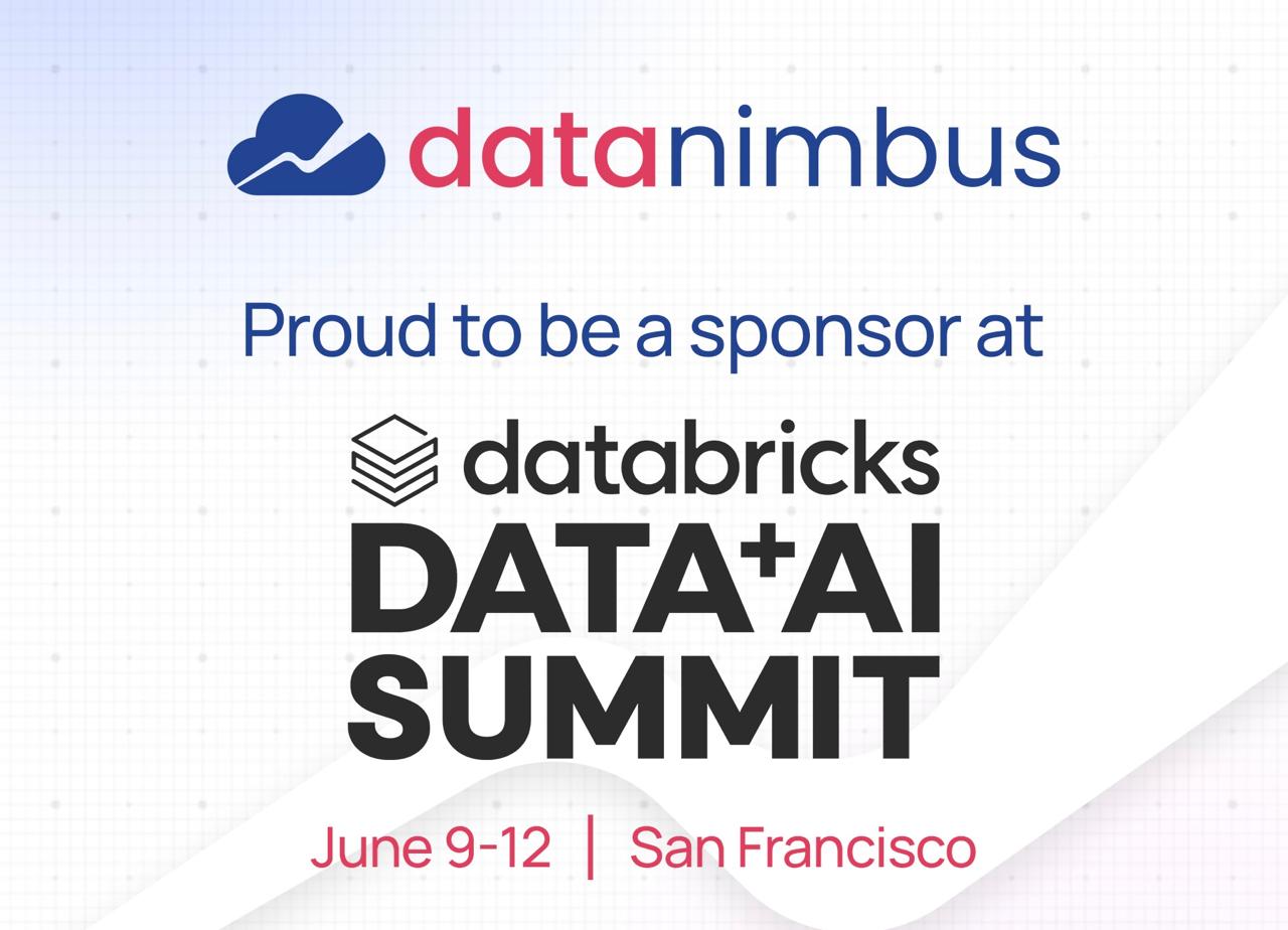 DataNimbus as Advocate Sponsors at Data + AI Summit 2025